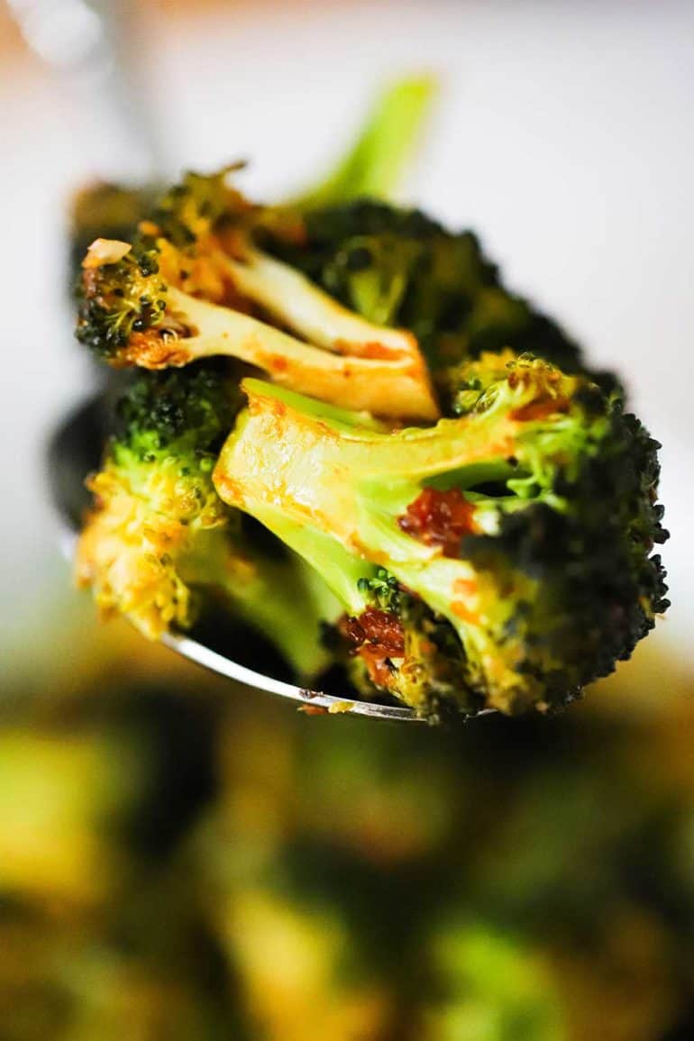 Roasted Broccoli With a Kick (With Video) | How To Feed A Loon