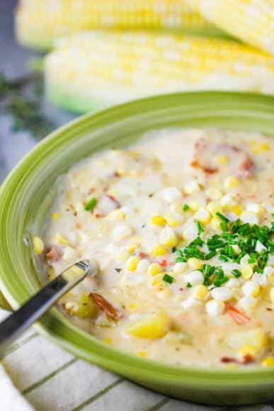 Farm Fresh Corn Chowder (With Video) | How To Feed A Loon