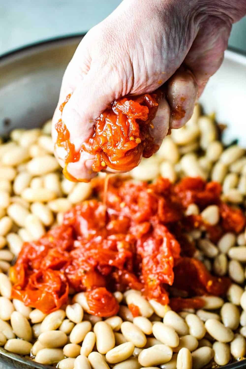 Sautéed White Beans with Garlic, Sage & Tomatoes | How To Feed a Loon