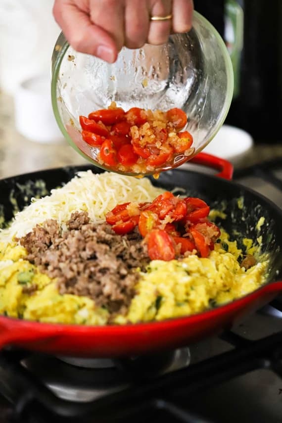 Italian Skillet Scramble (With Video) | How To Feed A Loon