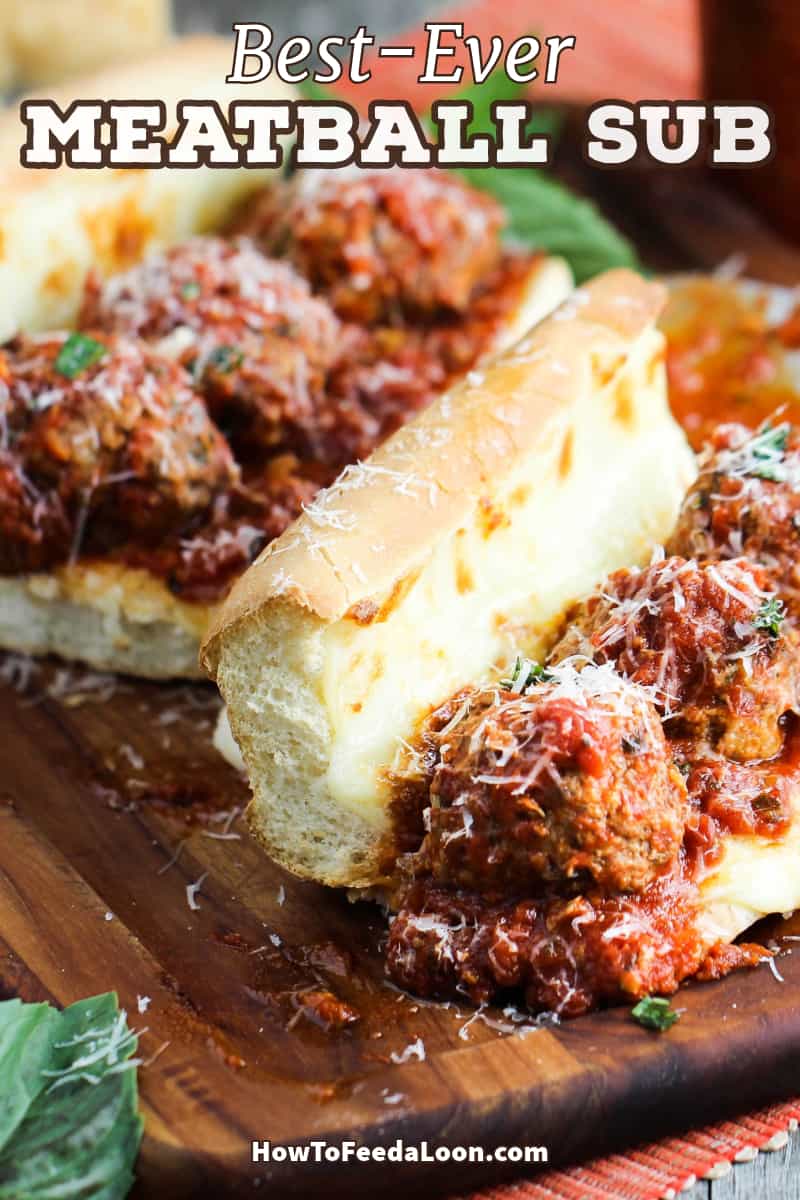 Best-Ever Meatball Sub Sandwich| How To Feed a Loon