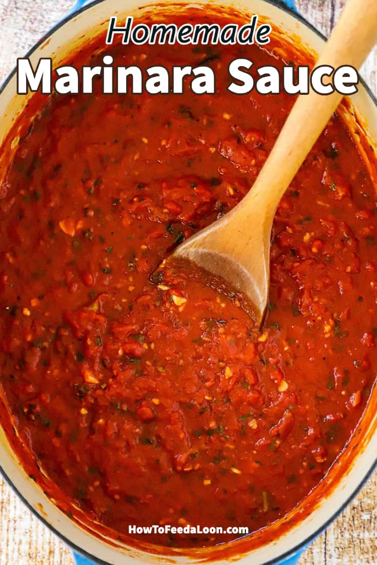 Homemade Marinara Sauce | How To Feed a Loon