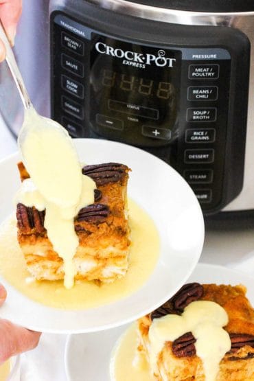 Pressure Cooker Pumpkin Bread Pudding | How To Feed A Loon