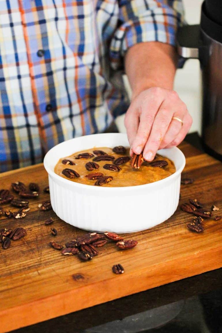Pressure Cooker Pumpkin Bread Pudding | How To Feed A Loon