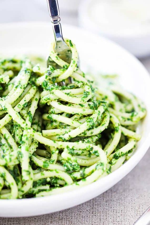 Pesto Pasta (Authentic Recipe with Video) | How To Feed A Loon