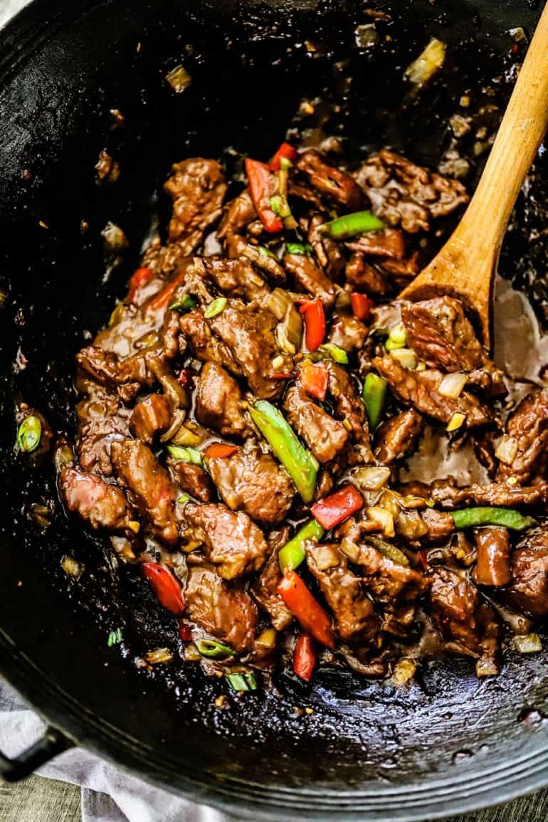 Mongolian Beef (Classic Recipe with Video) | How To Feed A Loon