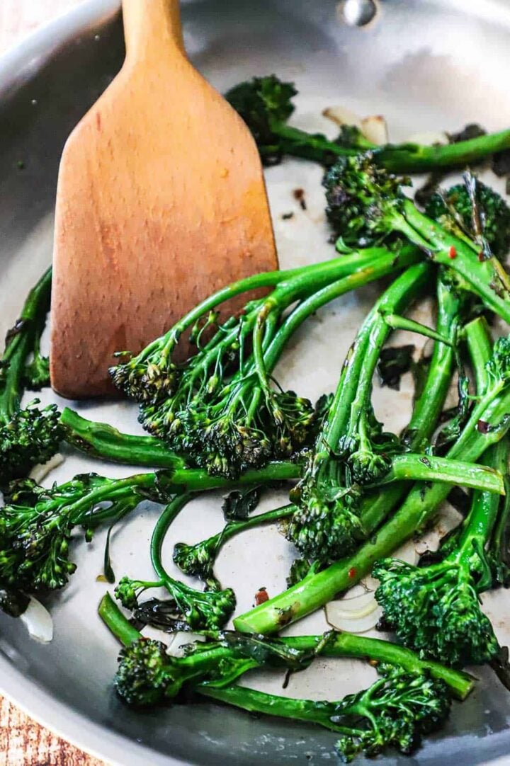 Sautéed Broccolini with Garlic and Lemon | How To Feed A Loon