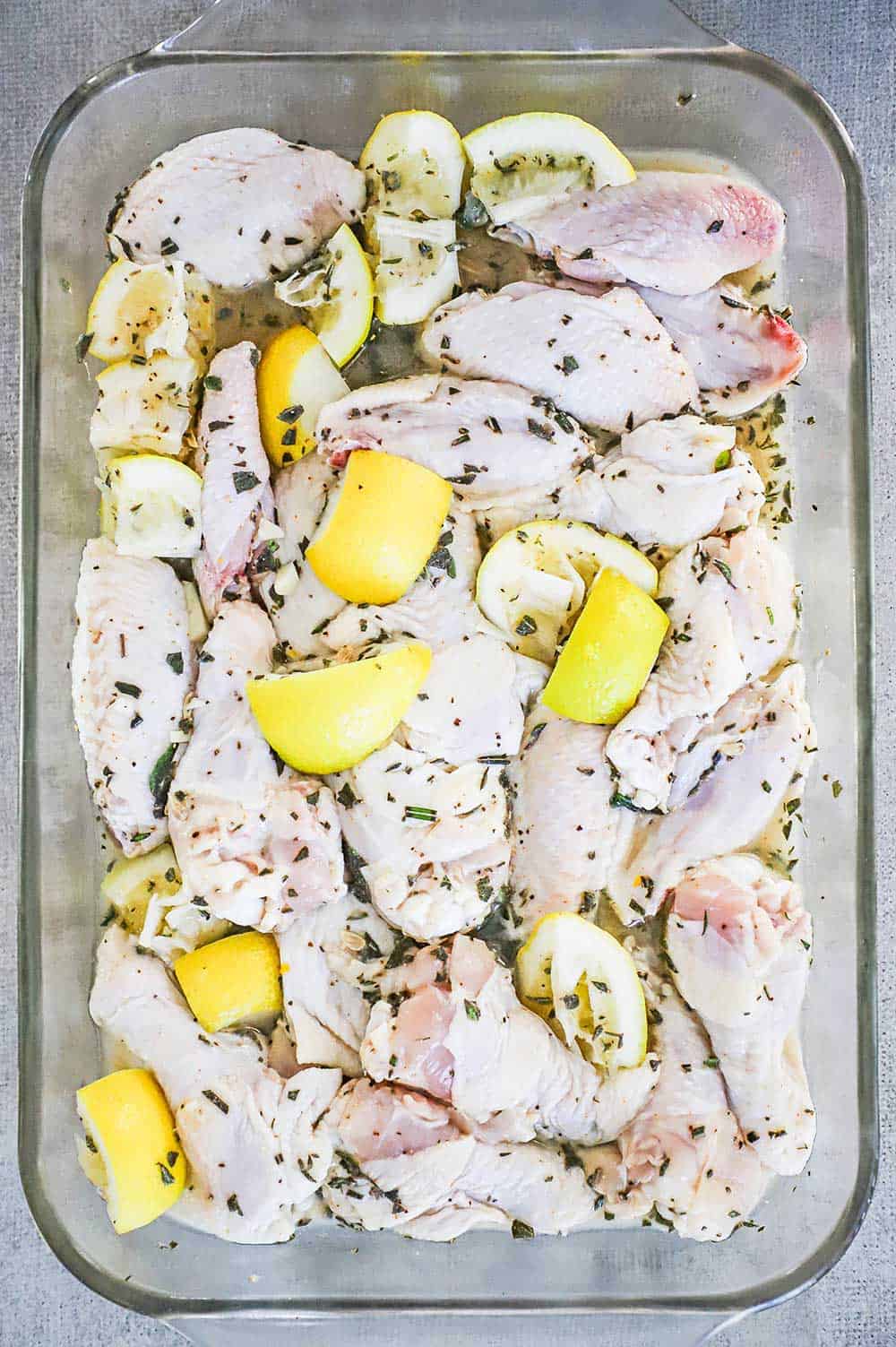 Italian-Style Chicken Wings with Gorgonzola Sauce | How To Feed A Loon