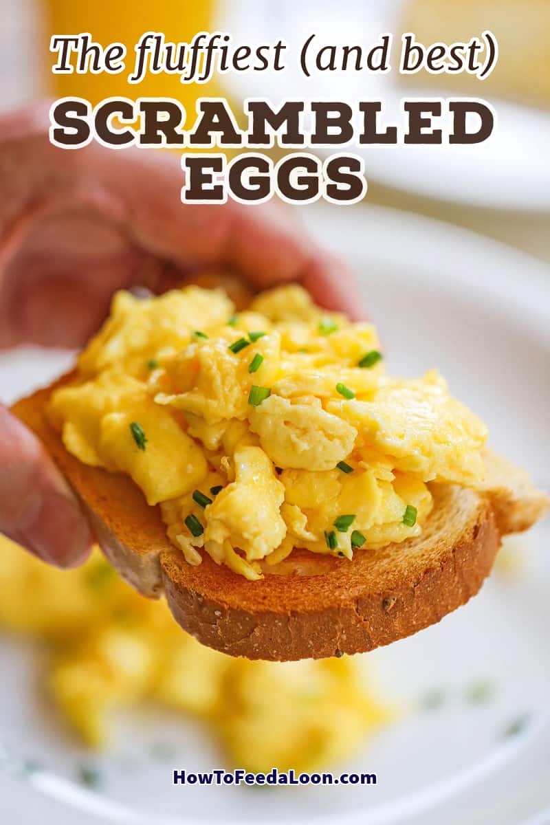 Fluffiest Scrambled Eggs | How To Feed A Loon
