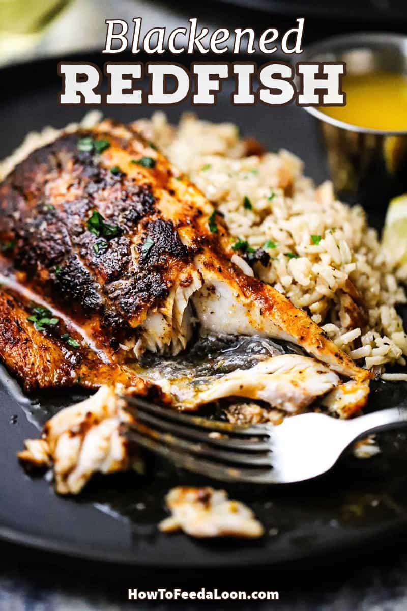 Blackened Redfish | How To Feed A Loon