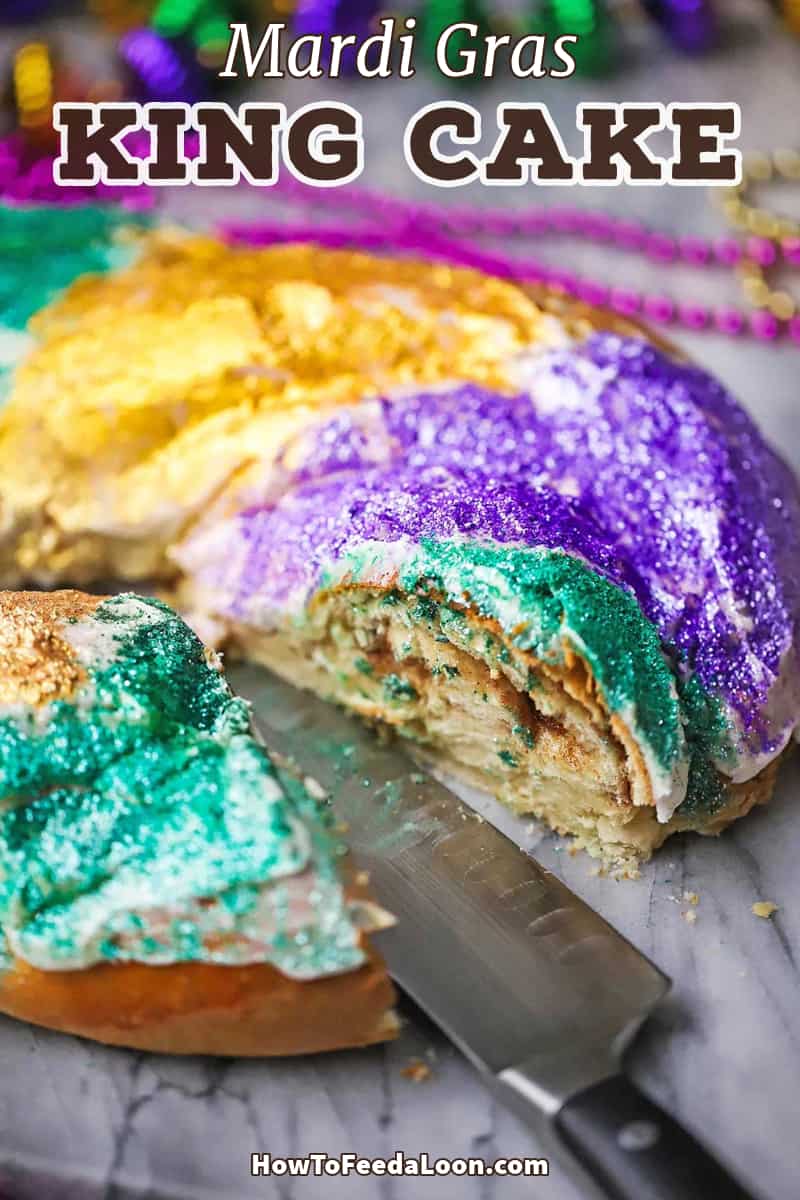 Mardi Gras King Cake | How To Feed A Loon