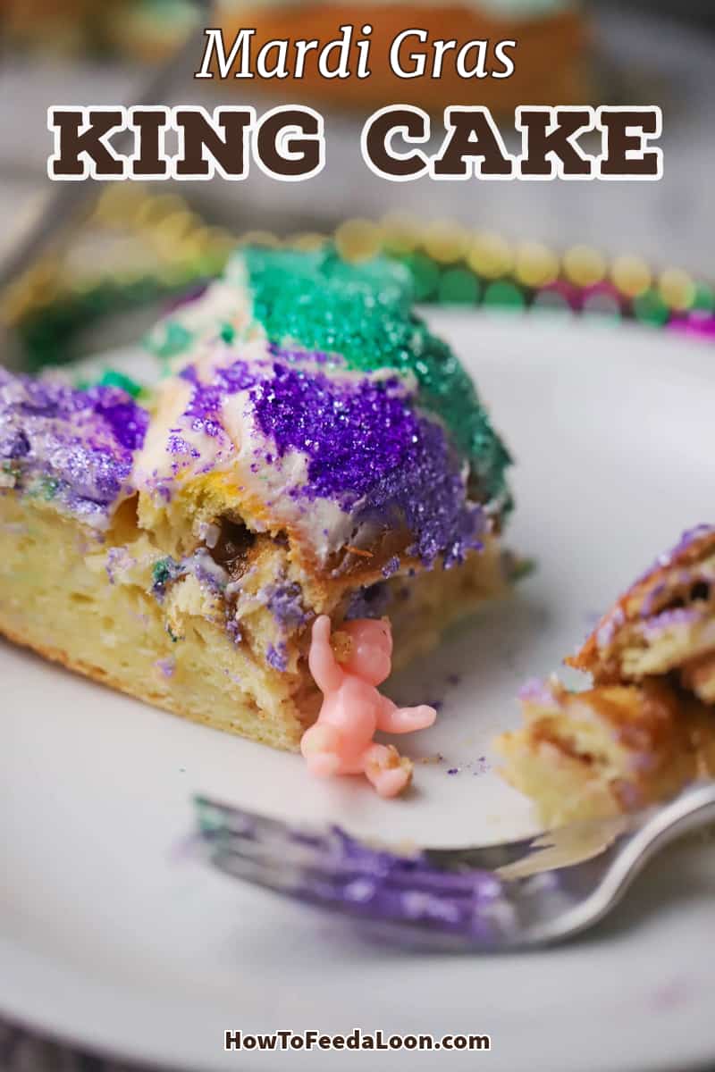 Mardi Gras King Cake | How To Feed A Loon