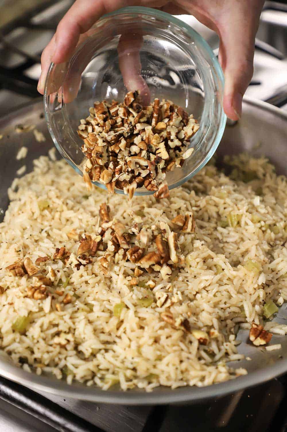 Herbed Rice Pilaf with Toasted Pecans | How To Feed A Loon