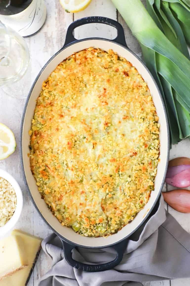 Baked Leek Gratin | How To Feed A Loon
