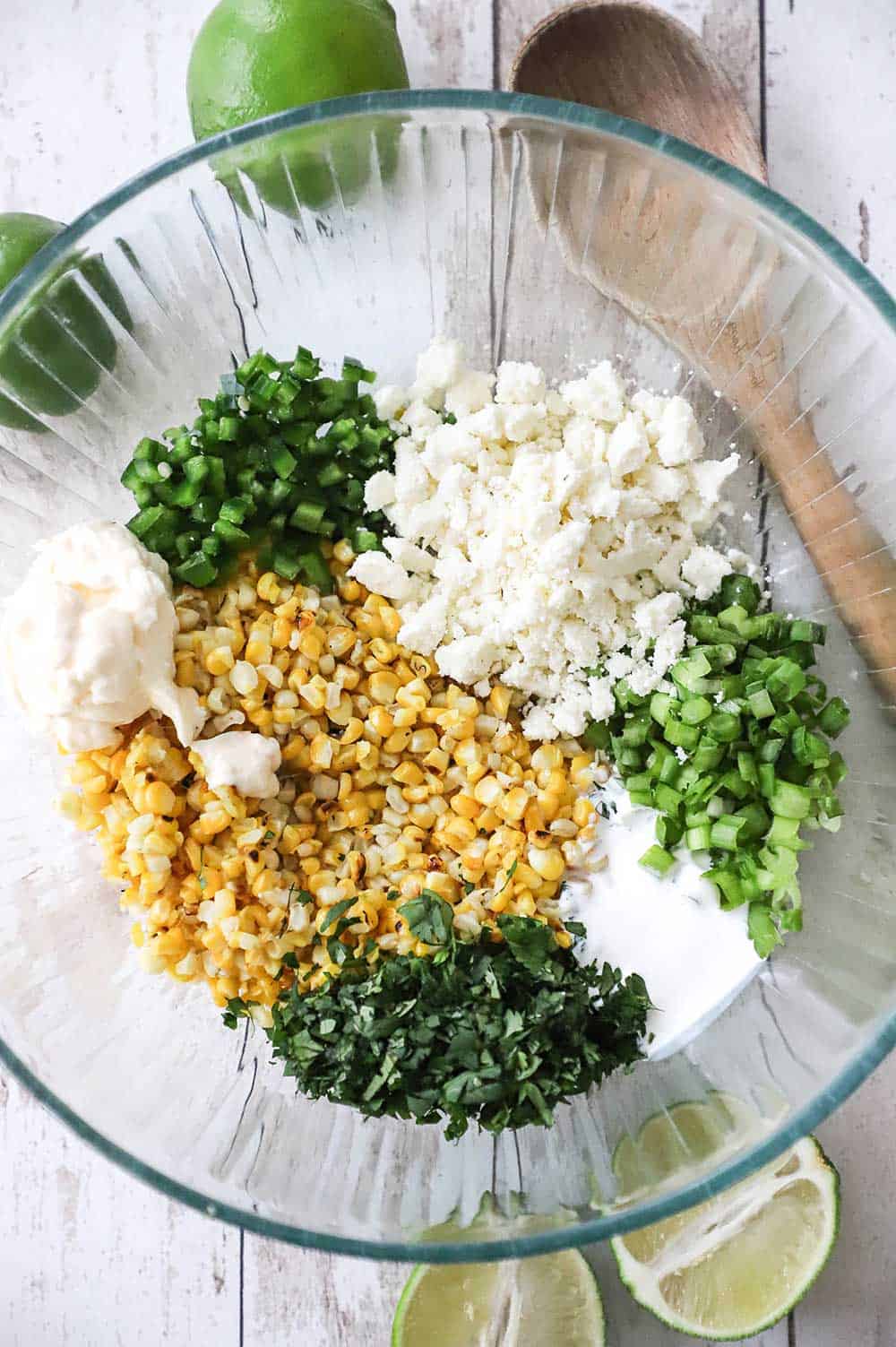 Mexican Street Corn Salad (Esquites) | How To Feed A Loon