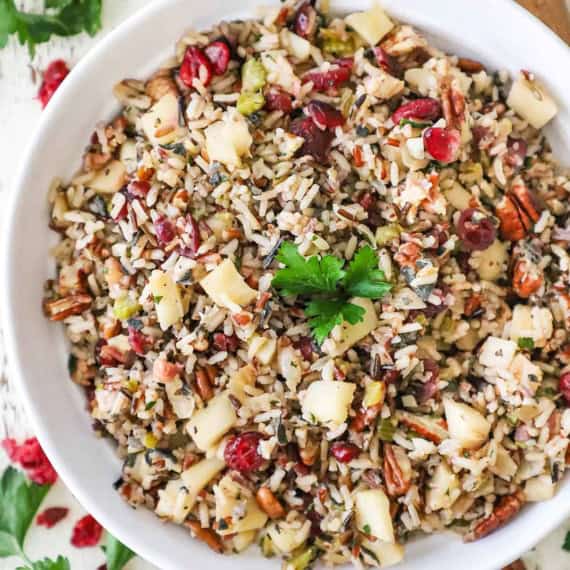 Wild Rice Pilaf with Pecans and Cranberries | How To Feed A Loon