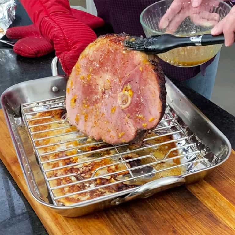 Bourbon Orange Glazed Ham (Holiday Ham) | How To Feed A Loon