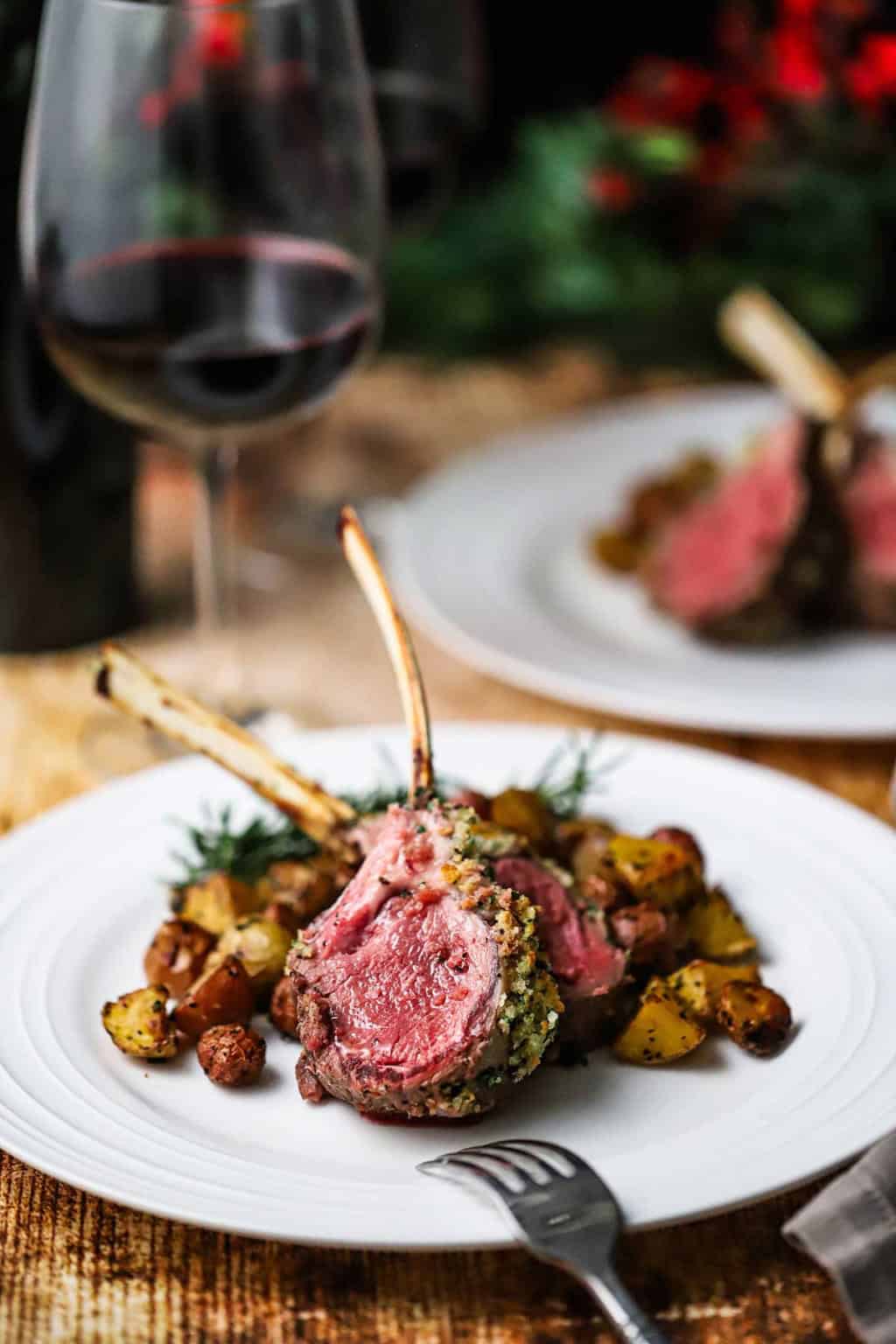 Roast Rack of Lamb Persillade | How To Feed A Loon