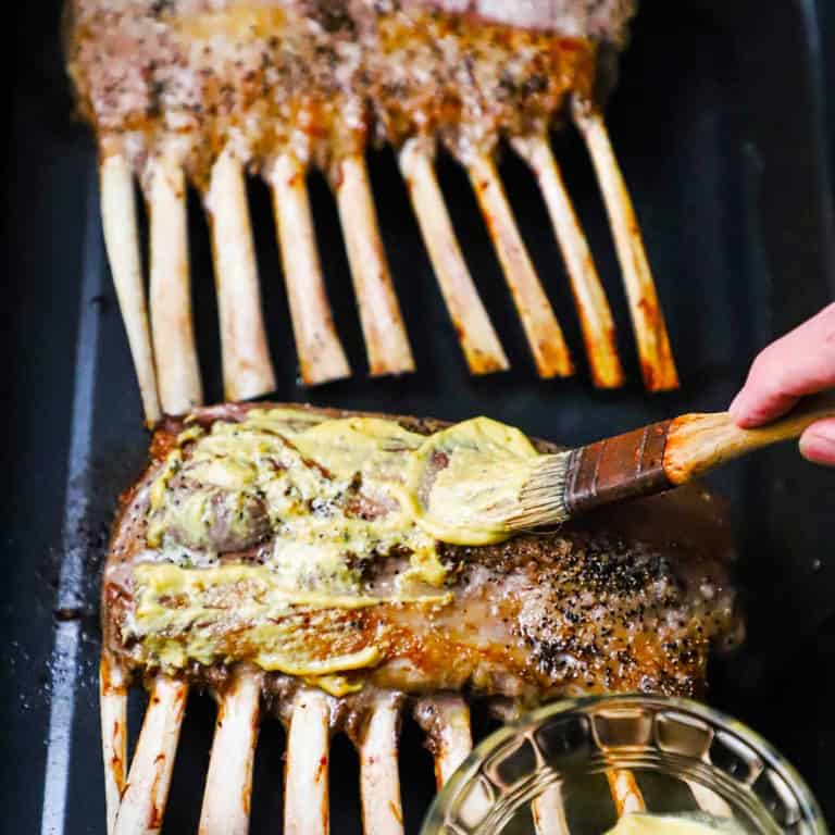 Roast Rack of Lamb Persillade | How To Feed A Loon