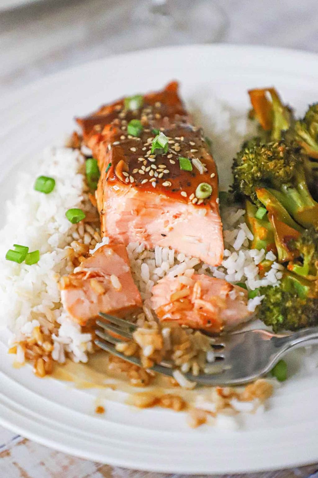 Tagbaked Teriyaki Salmon Caloriesfeed