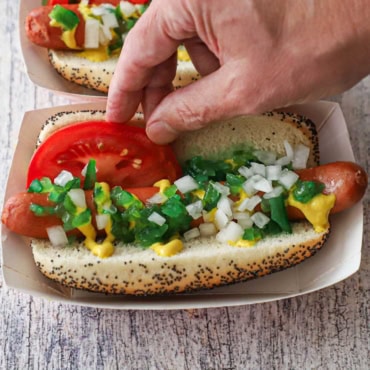 Chicago-Style Hot Dog | How To Feed A Loon