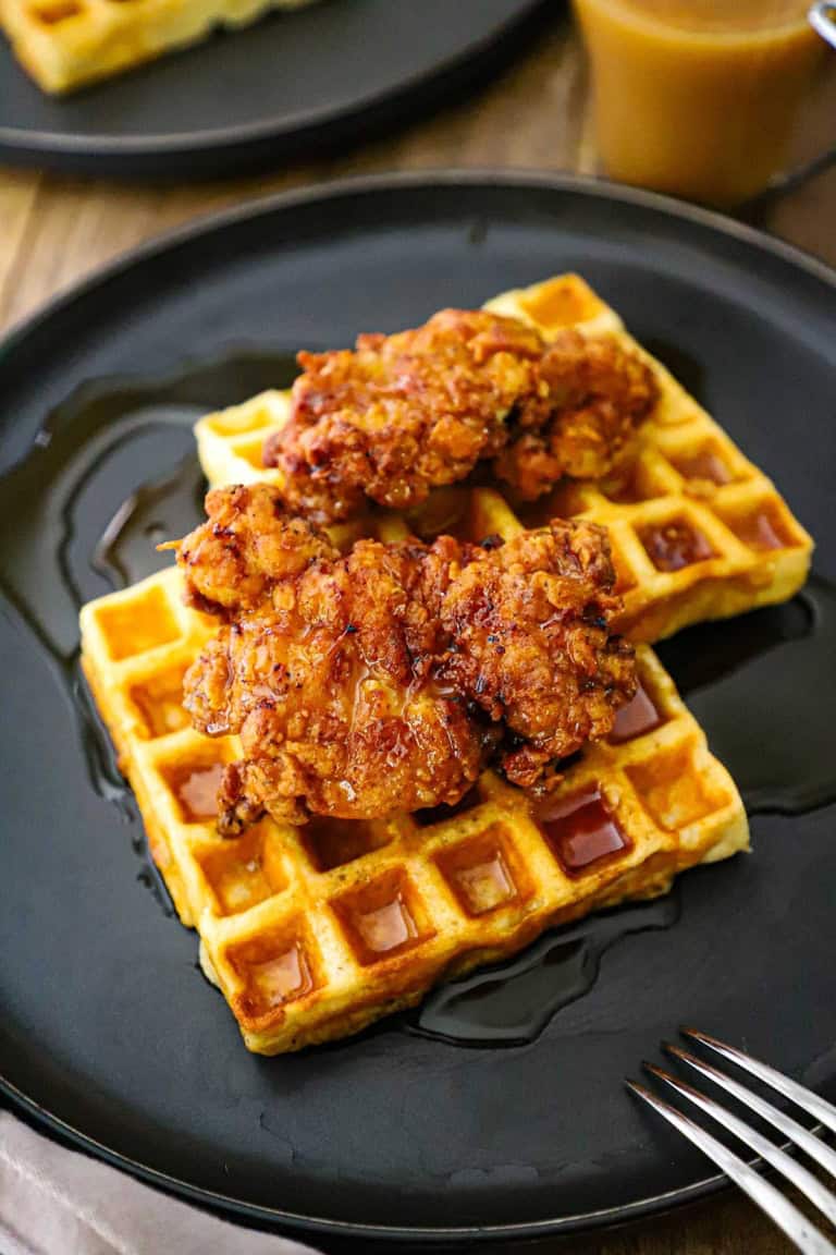 Crispy Chicken and Waffles | How To Feed A Loon