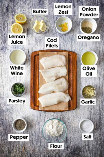 Pan-Fried Cod with Lemon-Butter Sauce | How To Feed A Loon