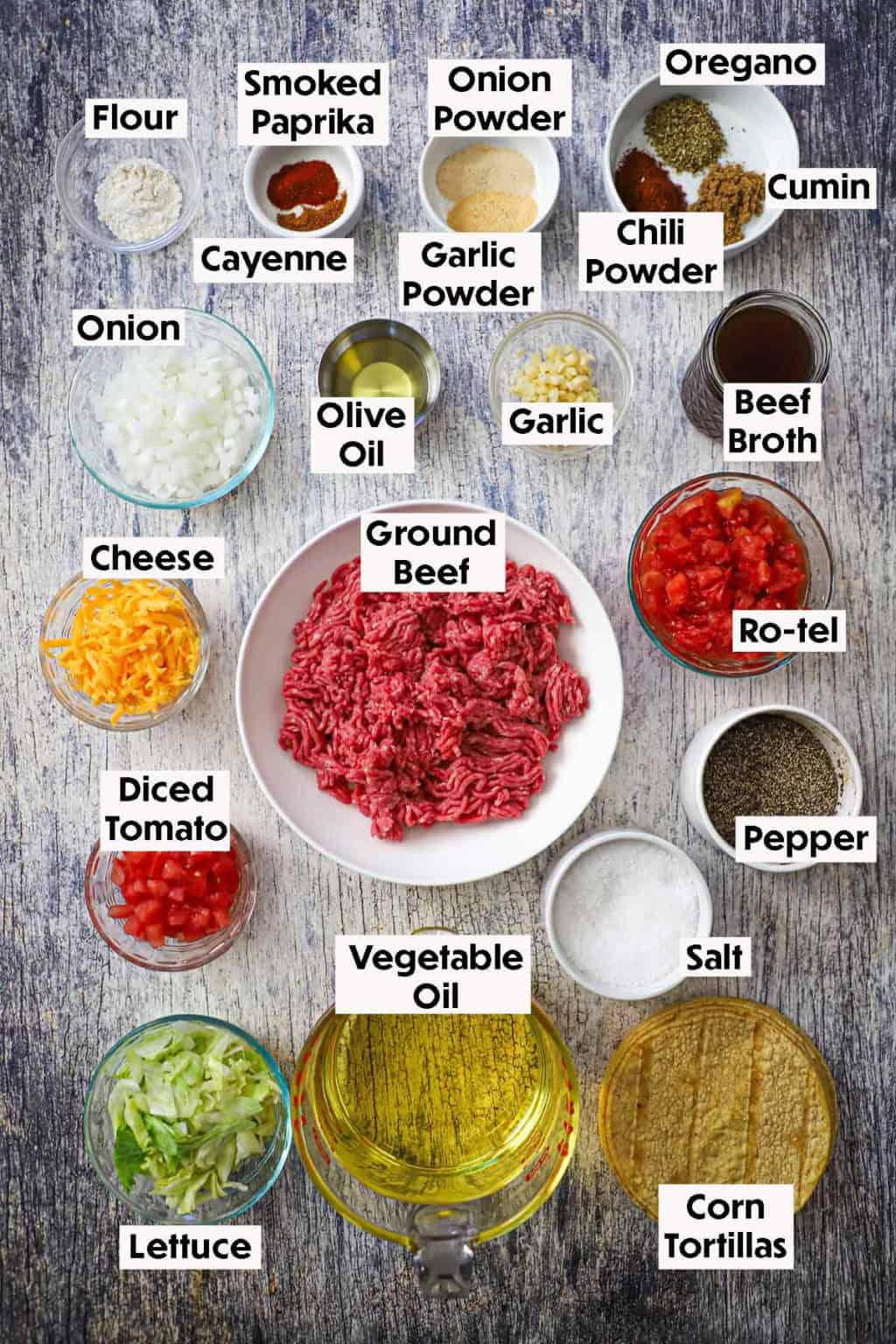 Authentic Tex-Mex Beef Tacos