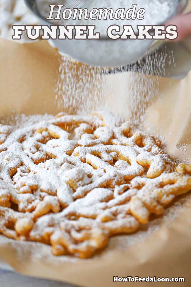 Homemade Funnel Cake Recipe | How To Feed A Loon