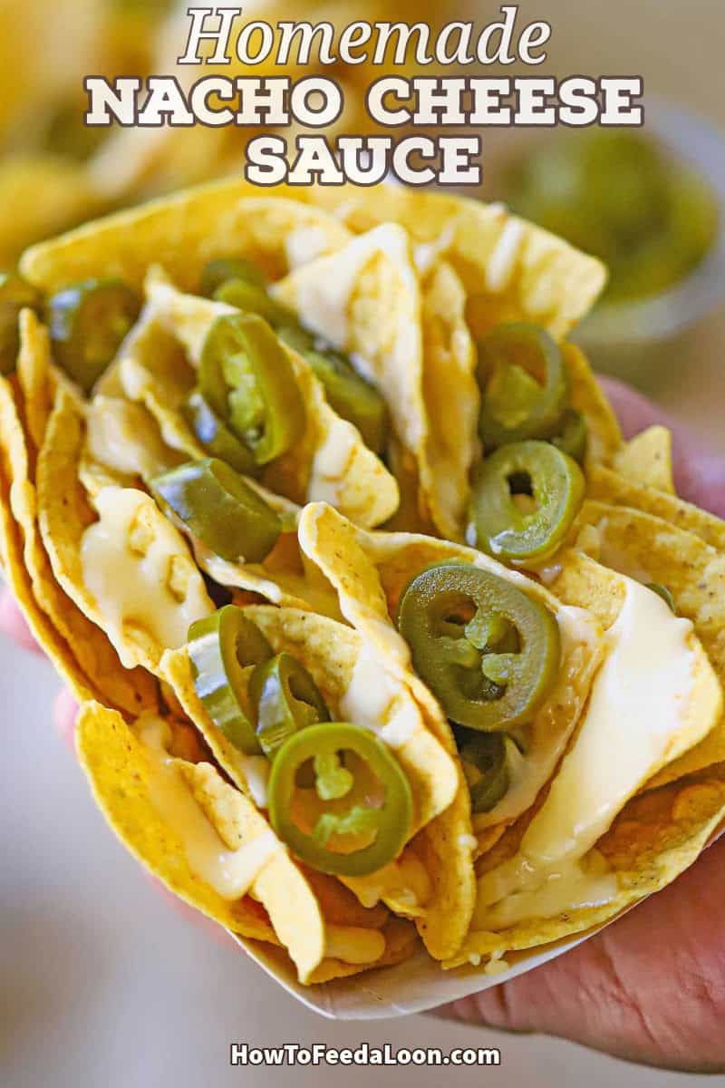 Easy Homemade Nacho Cheese Sauce | How To Feed A Loon