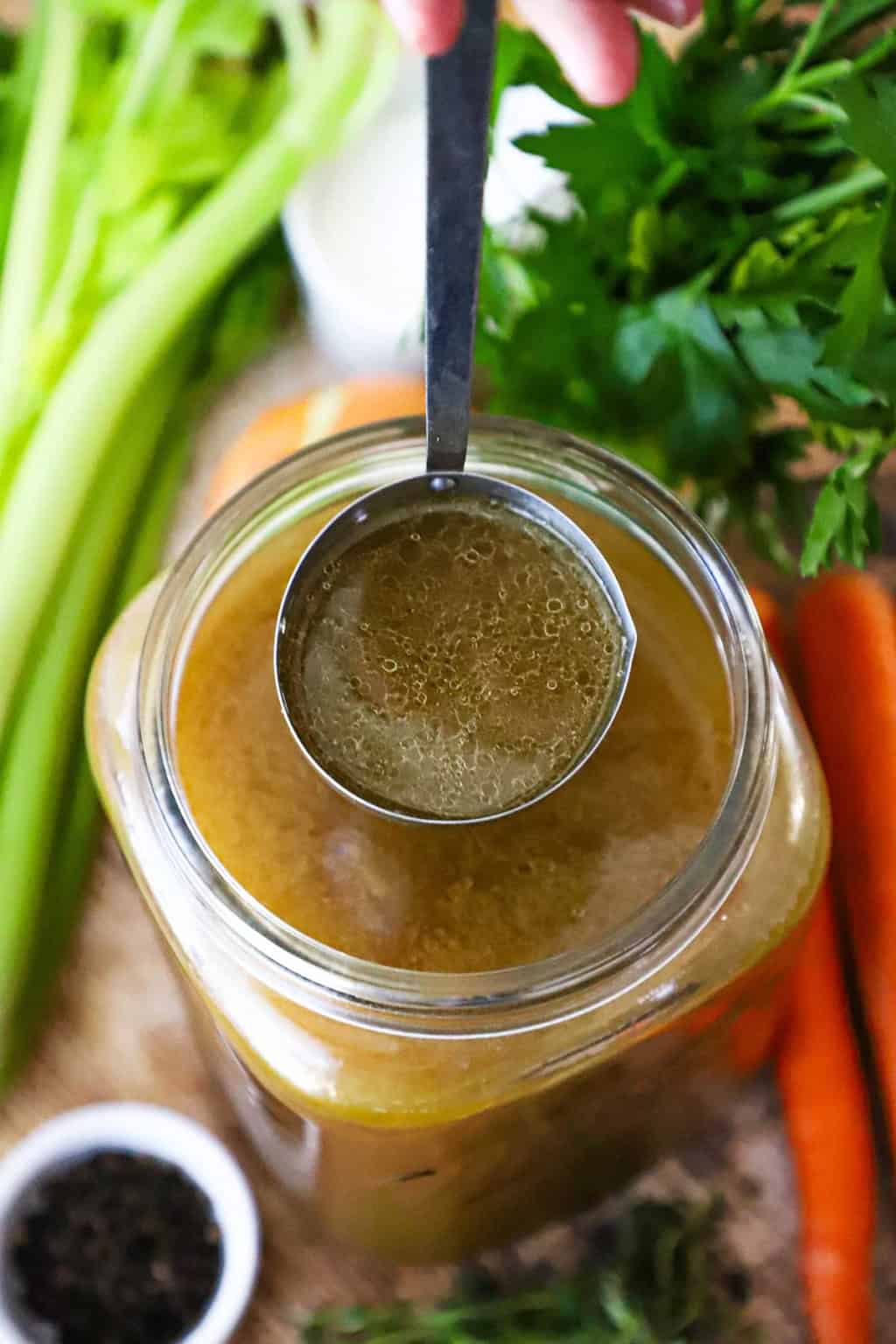 Homemade Roasted Turkey Stock | How To Feed A Loon