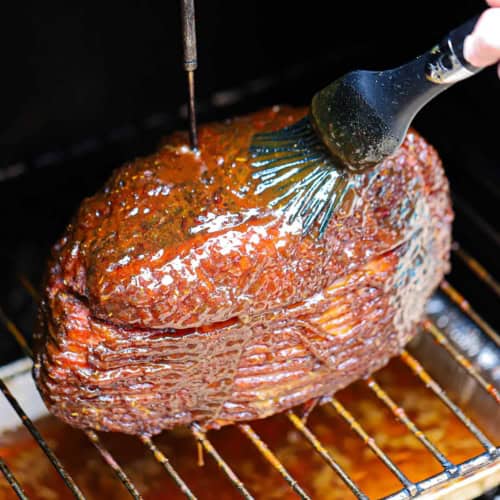 Honey Mustard-Glazed Smoked Ham | How To Feed A Loon