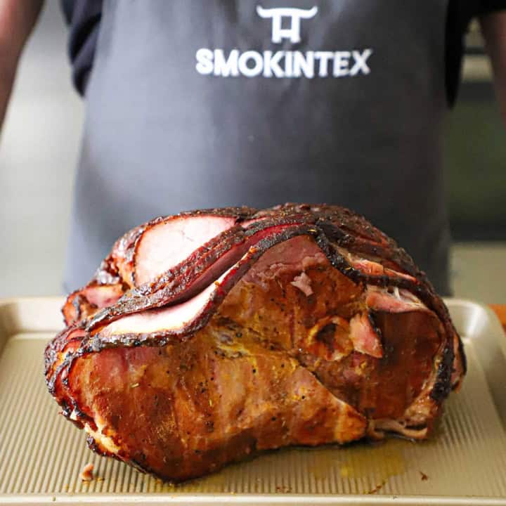 Honey Mustard-Glazed Smoked Ham | How To Feed A Loon