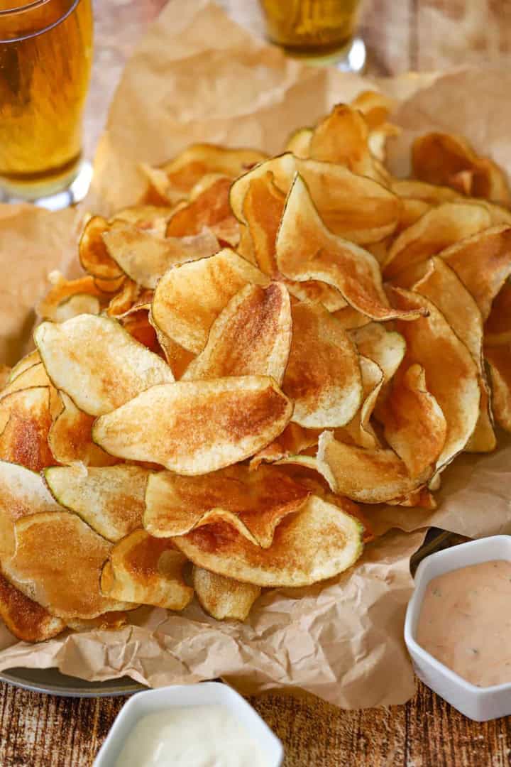 Perfectly Crispy Homemade Potato Chips | How To Feed A Loon