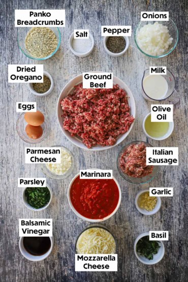 The Best Juicy Italian Meatloaf with Marinara Glaze | How To Feed A Loon