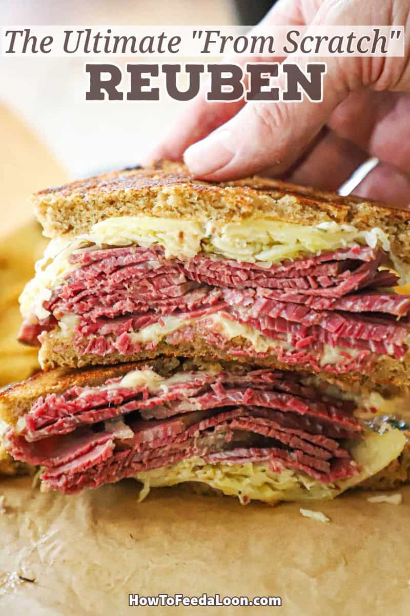 How to Make the Perfect Reuben Sandwich Entirely From Scratch | How To ...