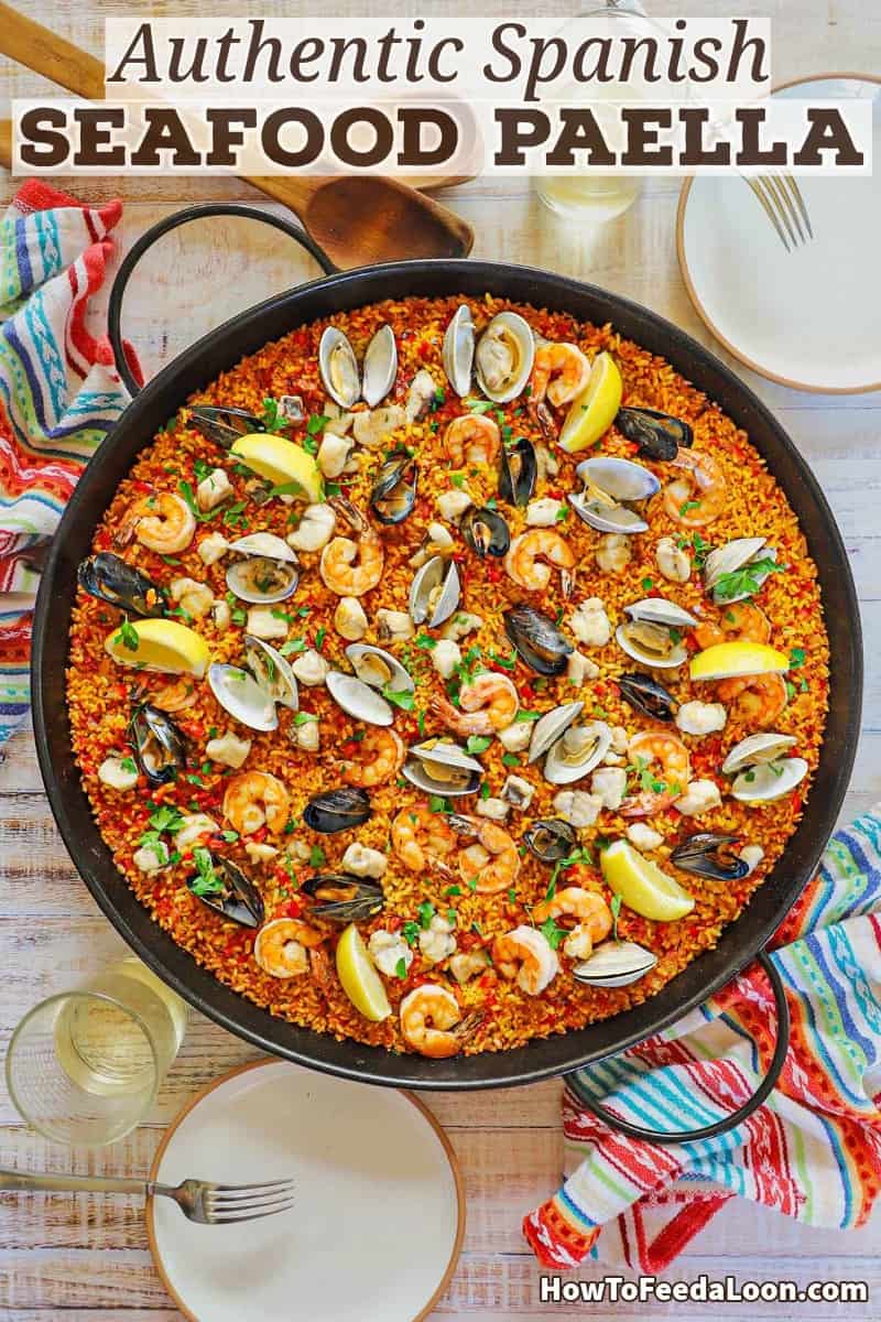 Authentic Spanish Seafood Paella | How To Feed A Loon
