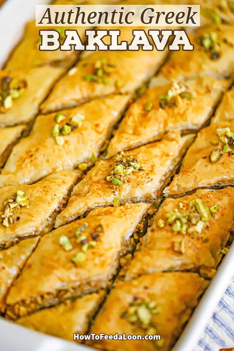 Authentic Greek Baklava | How To Feed A Loon